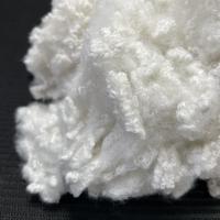 China Nanoscale white Bamboo Charcoal Modified Polyester Fiber, Durable Wash-Resistant Functional Fiber for Functional Textiles for sale
