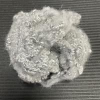 China 3D Hollow graphene fiber gray Far Infrared Thermal Antibacterial Filling Fiber for Bedding Outdoor for sale