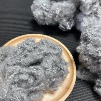 China 3D Hollow graphene fiber gray Far Infrared Thermal Antibacterial Filling Fiber for Bedding Outdoor for sale