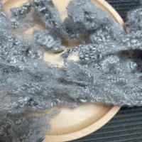 China 3D Hollow graphene fiber gray Far Infrared Thermal Antibacterial Filling Fiber for Bedding Outdoor for sale