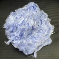 China Rich Purple Dope Dyed Viscose Staple Fiber, Soft Breathable Biodegradable Rayon for Apparel Spinning for sale