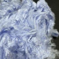 China Rich Purple Dope Dyed Viscose Staple Fiber, Soft Breathable Biodegradable Rayon for Apparel Spinning for sale