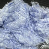 China Rich Purple Dope Dyed Viscose Staple Fiber, Soft Breathable Biodegradable Rayon for Apparel Spinning for sale