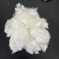 China 3D Recycled PET Composite Hollow Staple, with silicone oil Fluffy Resilient Fiber for Nonwoven Filter for sale