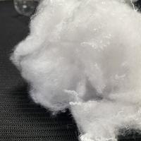 China Raw White Super Hydrophilic Staple Fiber, Non-Fluorescent High Absorption Fiber for Wipes & Diaper Cores for sale