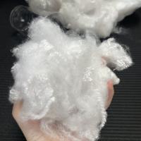 China Raw White Super Hydrophilic Staple Fiber, Non-Fluorescent High Absorption Fiber for Wipes & Diaper Cores for sale