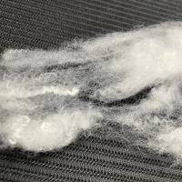 China Raw White Super Hydrophilic Staple Fiber, Non-Fluorescent High Absorption Fiber for Wipes & Diaper Cores for sale