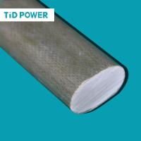 China GF-EP GRP Catenary Products UV Resistance GRP Oval Rod for sale