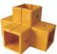 China Pultrusion FRP Epoxy Fiberglass Tube Fiberglass Connection Elbow For High Voltage for sale