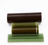 China Green Epoxy Resin Fiberglass Rod For Composite Insulator Epoxy Glass Rod for sale