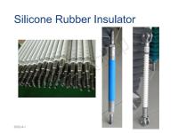 China High Voltage Section Railway  Insulator / 25KV Silicone Composite Insulators for sale