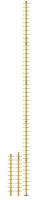 China Insulated Centipede Type Ladder For Field Area,Hillside Area,Grass Area Etc. for sale