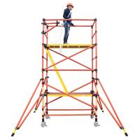 China High Safety Light Weight Insulation Scaffolding / Customized Length Fiberglass Insulation Scaffold for sale