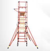 China High Safety Light Weight Insulation Scaffolding / Customized Length Fiberglass Insulation Scaffold for sale