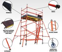 China Portable Insulation Scaffolding / High Safety Light -Weight Insulated Scaffolding for Live working for sale