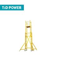 China Live Line Inspection Insulated Scaffolding / Safety Fully Insulated Platform for sale