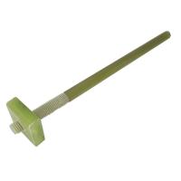China Light Weight Fiberglass Threaded Rod Epoxy Resin Fiberglass Rod For High Voltage for sale