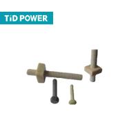 China High Voltage Epoxy Fiberglass Rod Customized Threaded Rod And Nut for sale