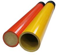 China Live Line Tools Epoxy Fiberglass Pipe / Foam Filled Fiber Glass Knitting and Pultruded Tube for sale