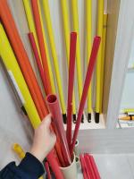 China Smooth Surface Fiberglass Hollow Tube For Live Line Tools / Epoxy Fiber Glass Tubing for sale