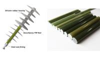 China High Flexibility Epoxy Fiberglass Rod High Insulation Insulating Rod Epoxy Glass for sale