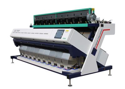 China 10 Chute Grain Color Sorter Machine 5400Pixel CCD Image Acquisition System for sale