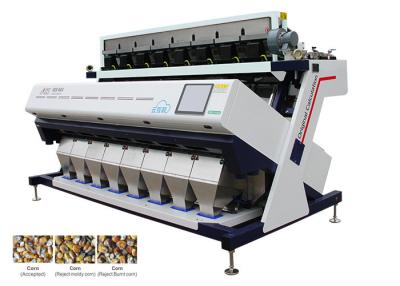 China RC8 Corn Color Sorter High Output 4-23 T/H with Low Temperature LED Light Source for sale
