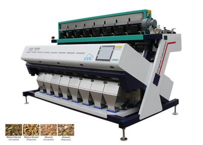 China Industrial Nuts Color Sorter 1510KG 8 Chute RGB Camera High Accuracy Defect Detection for sale