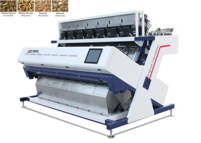 China Belt Conveyor Feeding Cashew Color Sorter , Stable Advanced Sorting Machines for sale