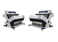 China Intelligent Orange Rice sorter Machine / Ccd Camera Color Sorter LED Control System for sale
