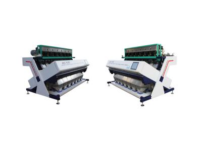 China Rice Wheat Portable Color Sorter / Industrial Grain Sorting Machine for sale