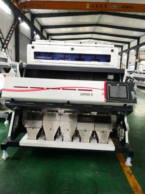 China Lotus Series 5 Chute Rice Color Sorter Machine 220V 50Hz 1-2 T/H for sale
