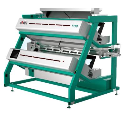 China 250 KG/H Tea Sorting Machine with RGB HD CCD Cameras and 12 Inch Touch Screen for sale