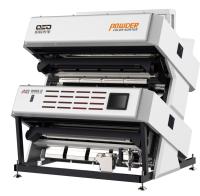 China 120 T/H Stone Sorting Machine 30-100mm RGB CCD Color Sorter 220V for sale