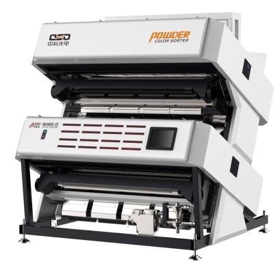 China 120 T/H Stone Sorting Machine 30-100mm RGB CCD Color Sorter 220V for sale