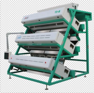 China CE 3.2-4kw 500kg/H Hawkeye Camera LED Tea Color Sorter Machine for sale