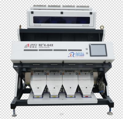 China 220V 50Hz 1.8KW 6T/H Optical Grain Color Sorter Machine with CCD Cameras for sale