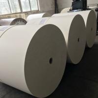 China PE Coated Paper Rolls for Cup Manufacturing - 40-1290mm Width, 150-320gsm Food Grade Material for sale
