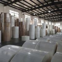 China PE Coated Paper Rolls for Cup Manufacturing - 40-1290mm Width, 150-320gsm Food Grade Material for sale