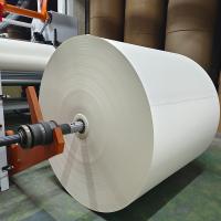 China Biodegradable PE Coated Paper Roll 150-320gsm for Ice Cream Cups with Custom Logo Printing 40-1290mm Width for sale