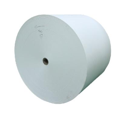 China PE Coated Paper Roll for Food Cups - 150-320gsm Base Weight, 40-1290mm Width Range, Food Grade Material for sale