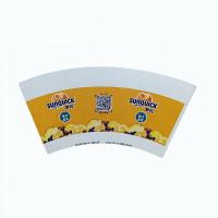 China Custom PE Coated Paper Cup Fan 2oz-32oz Size Range with 150-320gsm Base Paper for Disposable Cup Manufacturing for sale