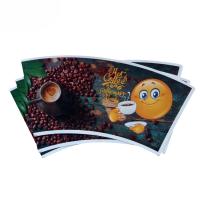 China Eco-Friendly Biodegradable Paper Cup Fan 2oz-22oz with 150-320gsm Food Grade Paper and Custom Printing for sale