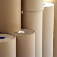 China Virgin Pulp Bamboo Kraft Paper Roll 40-300 GSM PE Coated for Food Packaging Cups Bowls for sale