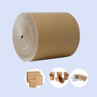 China Food Grade PE Coated Kraft Paper Roll 110-420gsm 1100-1250mm for Paper Cups and Bowls for sale