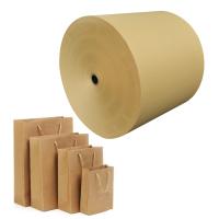 China Food Grade PE Coated Kraft Paper Roll 110-420gsm 1100-1250mm for Paper Cups and Bowls for sale