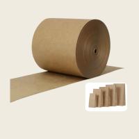 China PE Coated Kraft Paper Rolls for Paper Cups - 110-420gsm Weight, 1100-1250mm Diameter for sale