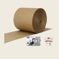 China PE Coated Kraft Paper Rolls for Paper Cups - 110-420gsm Weight, 1100-1250mm Diameter for sale
