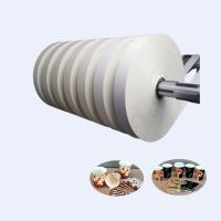 China PE Coated Paper Roll for Paper Cups - 150-320 GSM Base Weight with 10-30 GSM PE Coating for Hot and Cold Drink Containers for sale