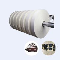 China Double PE Paper Cup Bottom Roll 40-140mm Width for Cold Drinking Applications with 15-18gsm PE Coating for sale